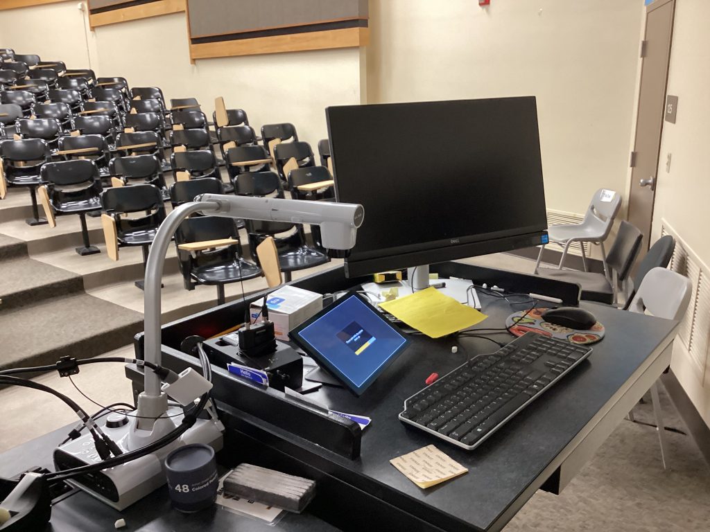 Geological Sciences Building, Room 123, Keller Auditorium